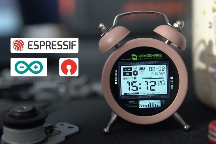 WaveClock - An OpenSource Digital Clock with a Classic Touch